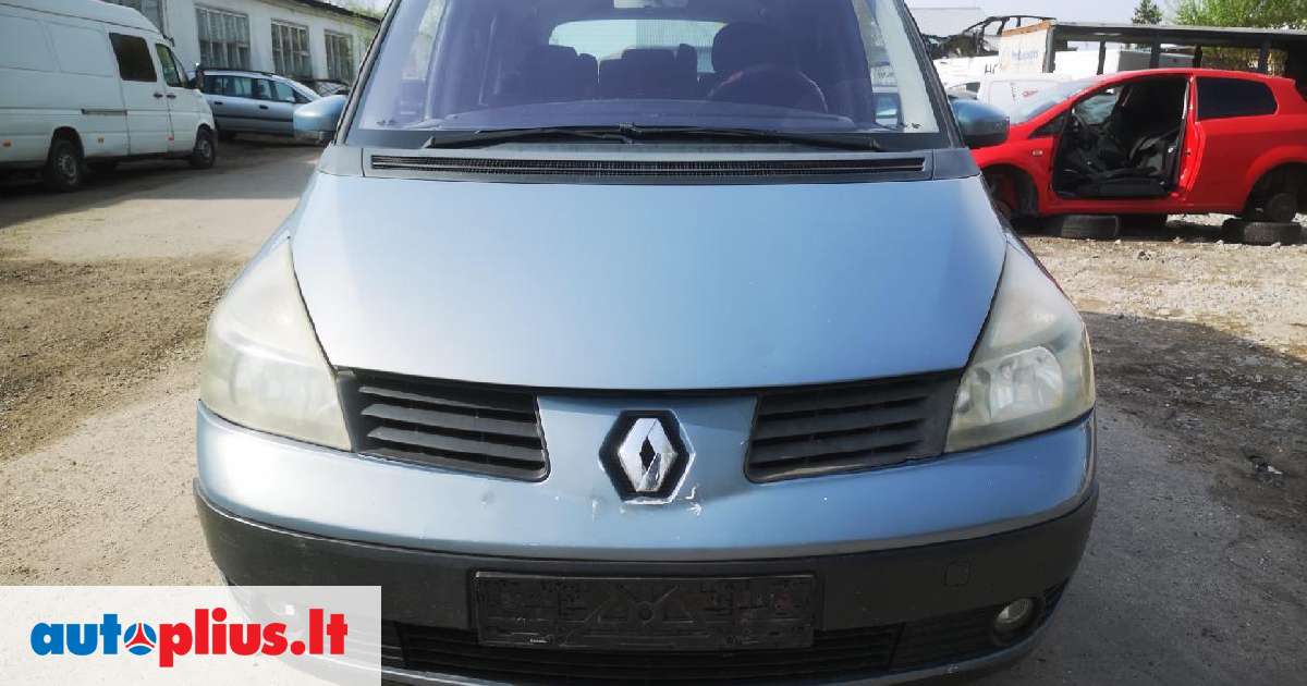 Renault Espace dalimis. 2026 1 10 pigios dalys utenoje 37068744056 ...