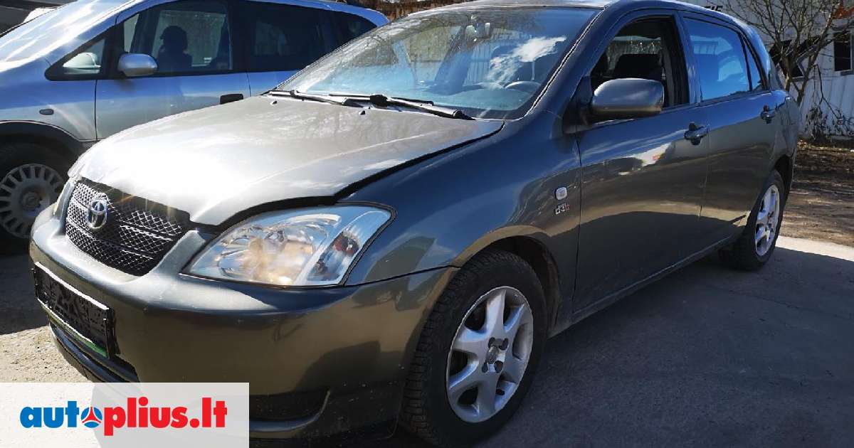 Toyota Corolla dalimis. 2025 12 29 pigios dalys utenoje 37068744056 ...
