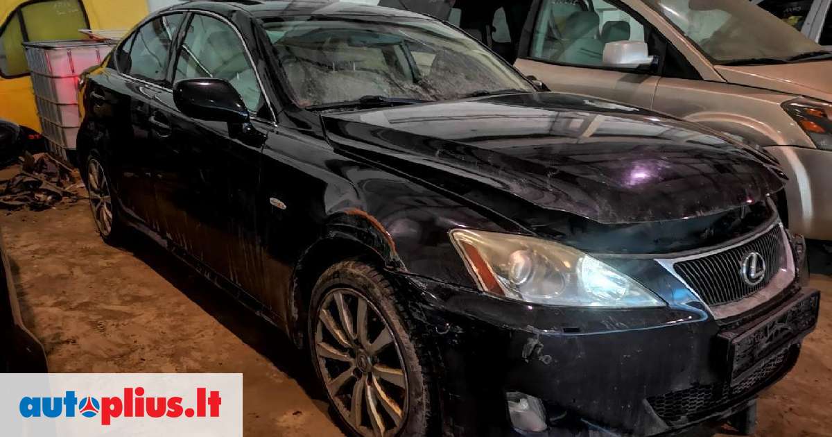 Lexus IS klasė dalimis. 2026 1 10 pigios dalys utenoje 37068744056 ...