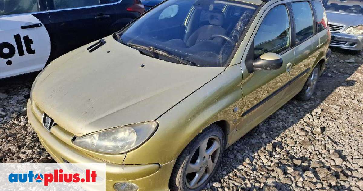 Peugeot 206 по частям. 2025 12 23 pigios dalys kaune 37068744056 ardoma ...