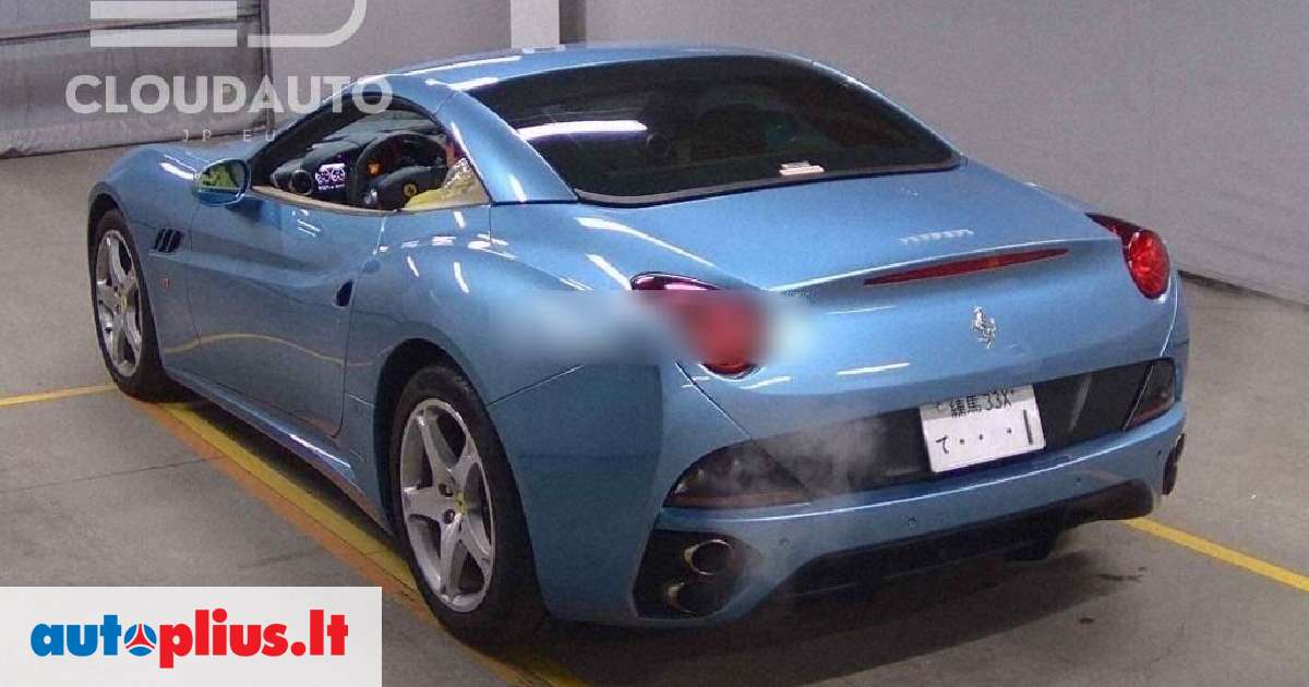 Ferrari California, 4.3 l., kabrioletas 2010-04 m., | A29732737