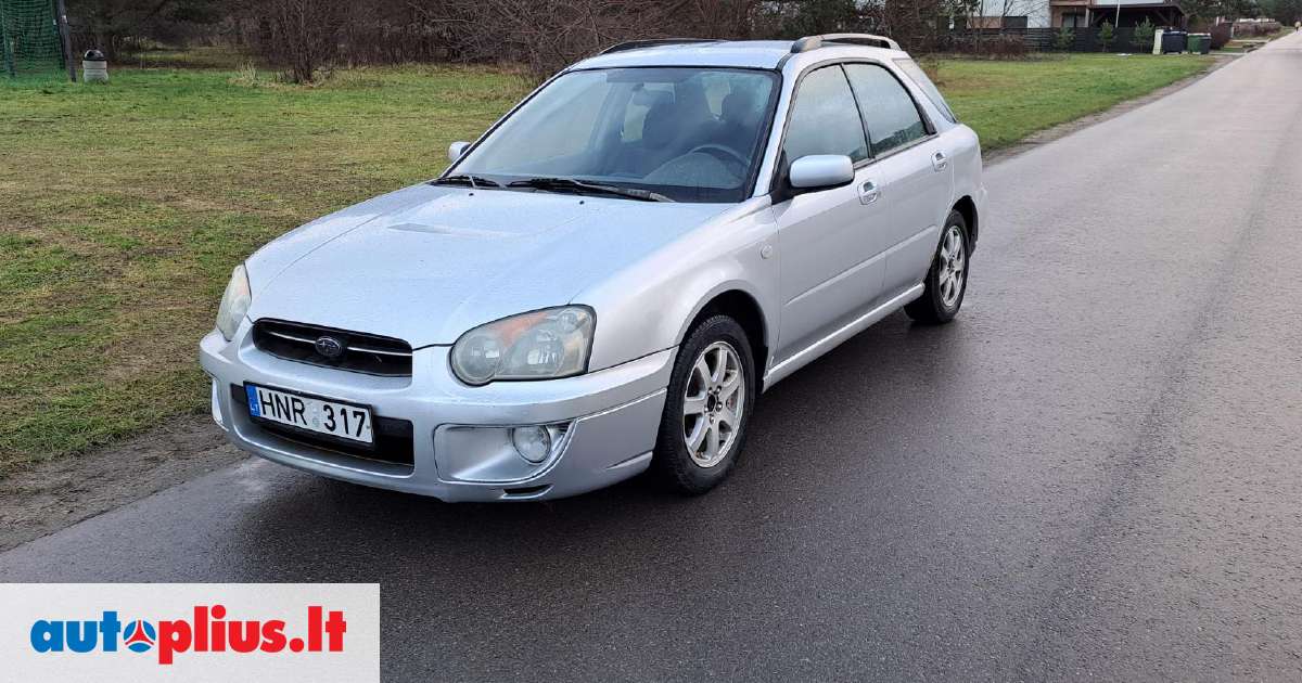 Subaru Impreza, 2.0 l., universalas 2003-11 m., | A29743123