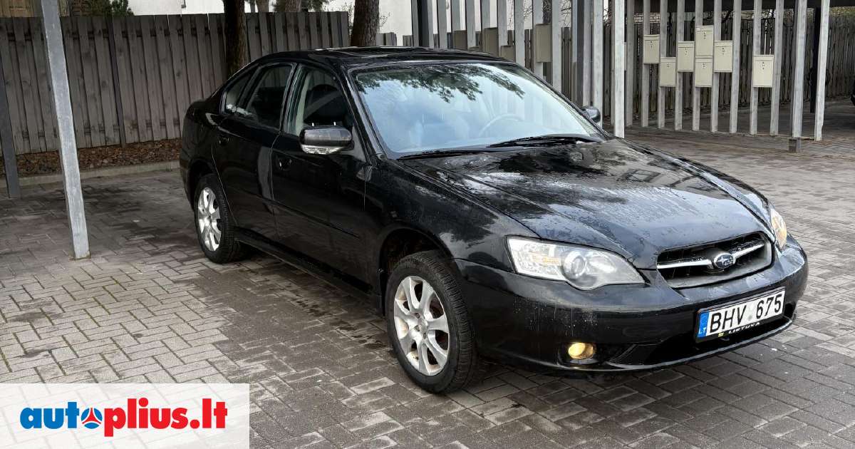 Subaru Legacy, 2.0 l., sedanas 2006 m., | A29736805