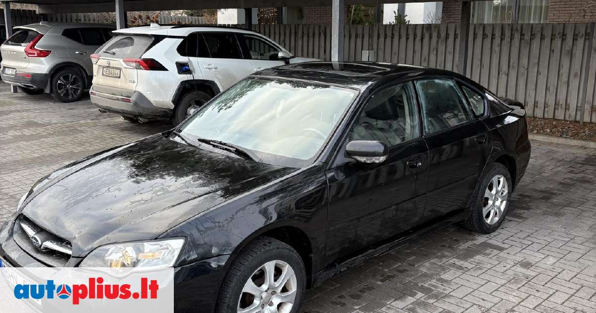 Subaru Legacy, 2.0 l., sedanas 2006 m., | A29736805