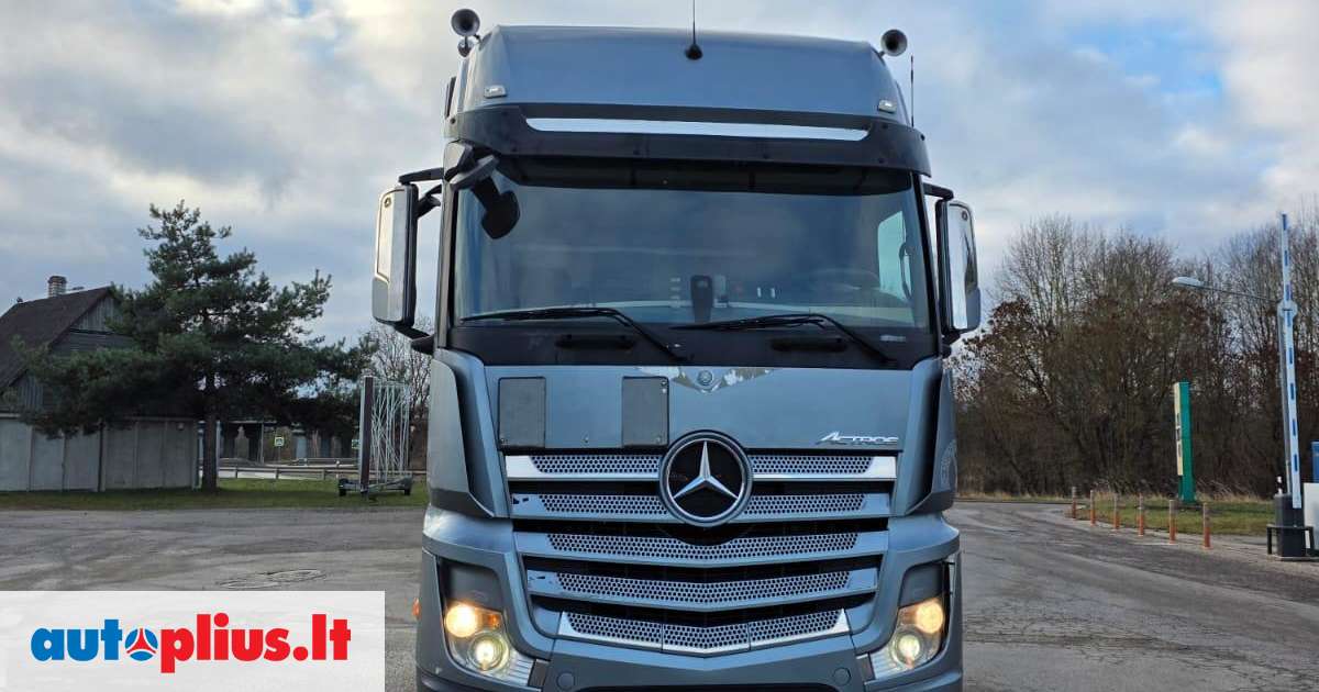 Mercedes-Benz 1851, RETARDER, Euro 5, 2 miegamosios vietos 2014-11 m ...