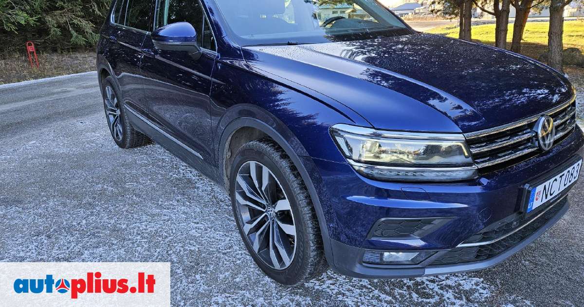Volkswagen Tiguan, 2.0 l., visureigis / krosoveris 2020-05 m., | A29719109