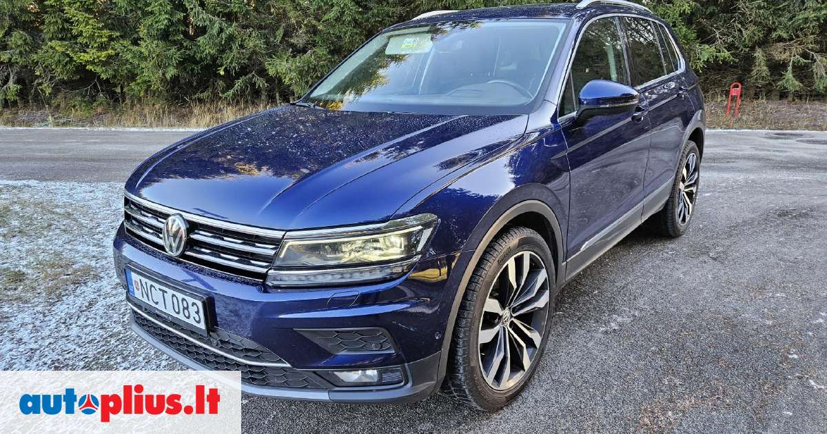 Volkswagen Tiguan, 2.0 l., visureigis / krosoveris 2020-05 m., | A29719109