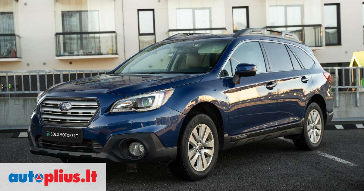 Subaru Outback, 2.5 l., universalas 2016-01 m., | A29746613