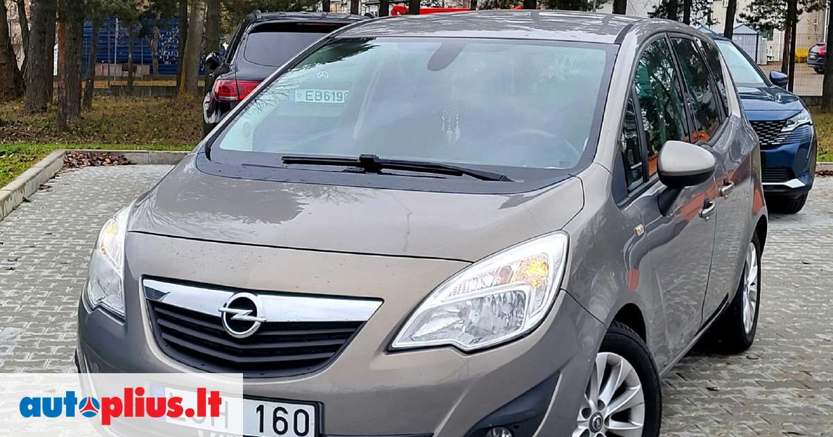 Opel Meriva, 1.4 l., vienatūris 2011-08 m., | A29750857
