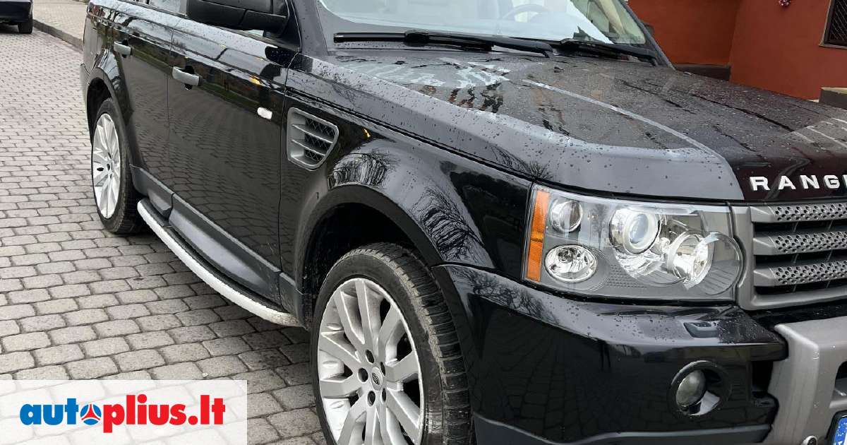 Land Rover Range Rover Sport, 4.4 l., visureigis / krosoveris 2009-01 m ...