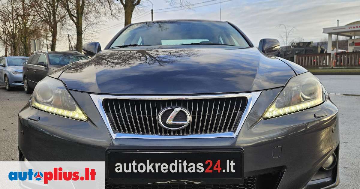 Lexus IS 200, 2.2 l., sedanas 2011-10 m., | A29753997