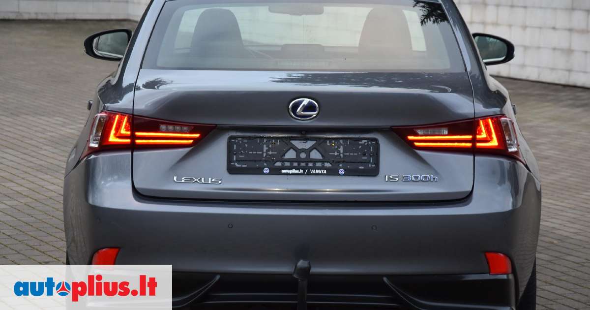 Lexus IS 300h, 2.5 l., sedanas 2013-09 m., | A29756277