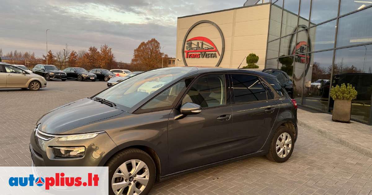 Citroen C4 Picasso, 1.6 l., Минивэн 2016-12 m., | A29757335