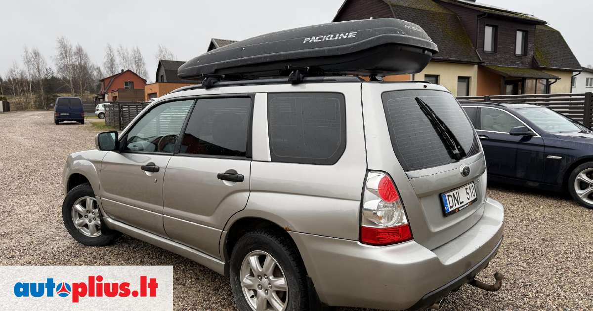 Subaru Forester, 2.0 l., visureigis / krosoveris 2005 m., | A29758083