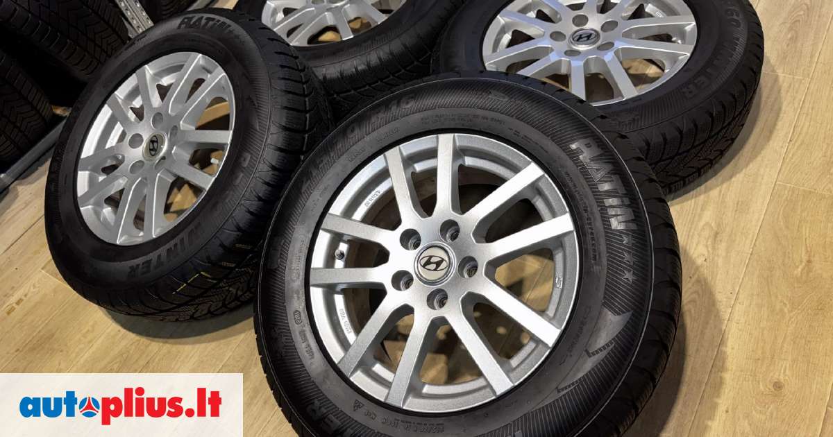 Hyundai Tucson su žiem. padangomis, lengvojo lydinio, R16 | A29758481