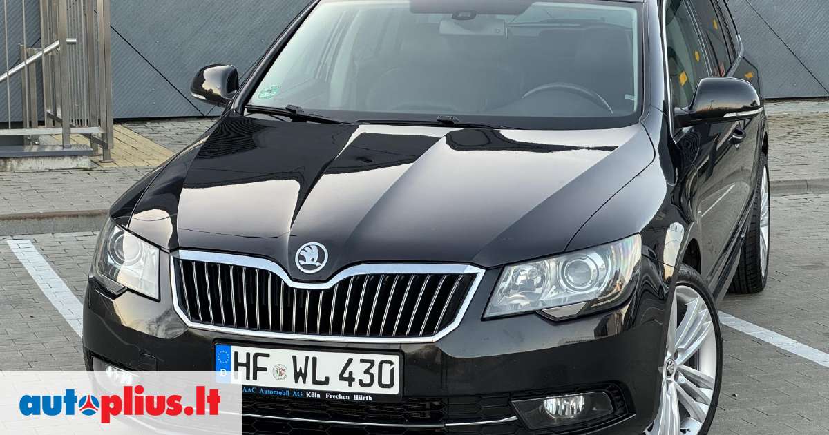 Skoda Superb, 2.0 l., universalas 2013-11 m., | A29759779