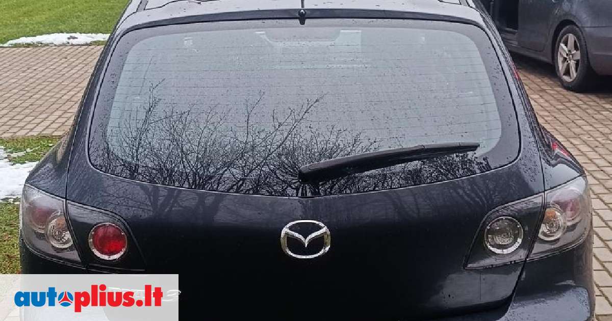 Mazda 3, 1.4 l., hečbekas 2006-08 m., | A29760565