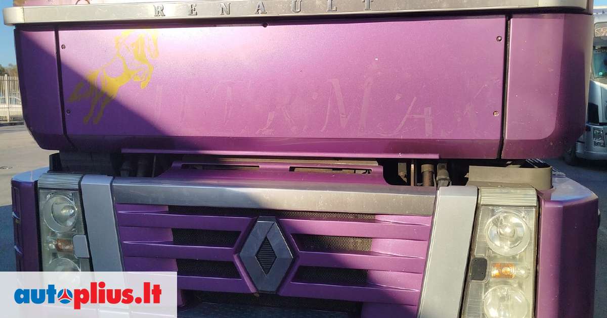 Renault Magnum, 2 miegamosios vietos 2009-01 m., | A29761003