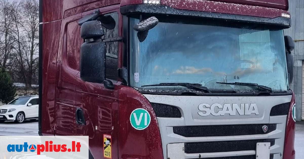 Scania R450 RETARDER, 2 miegamosios vietos 2017-03 m., | A29764003