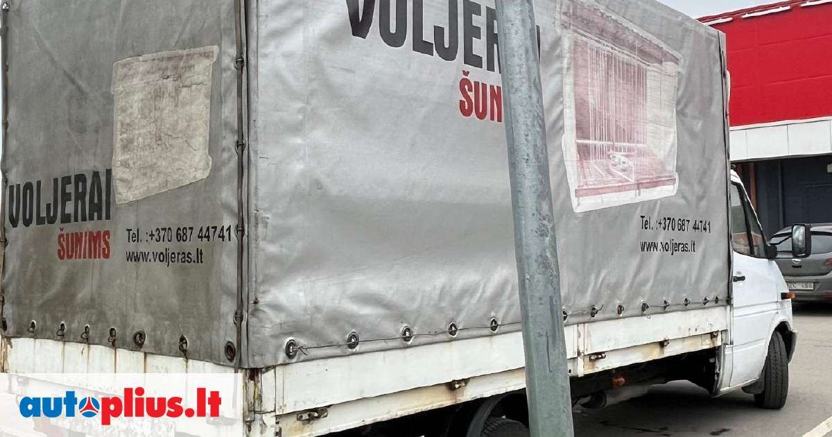 Mercedes-Benz Sprinter, 2.9 l., commercial 1999 m., | A29764669