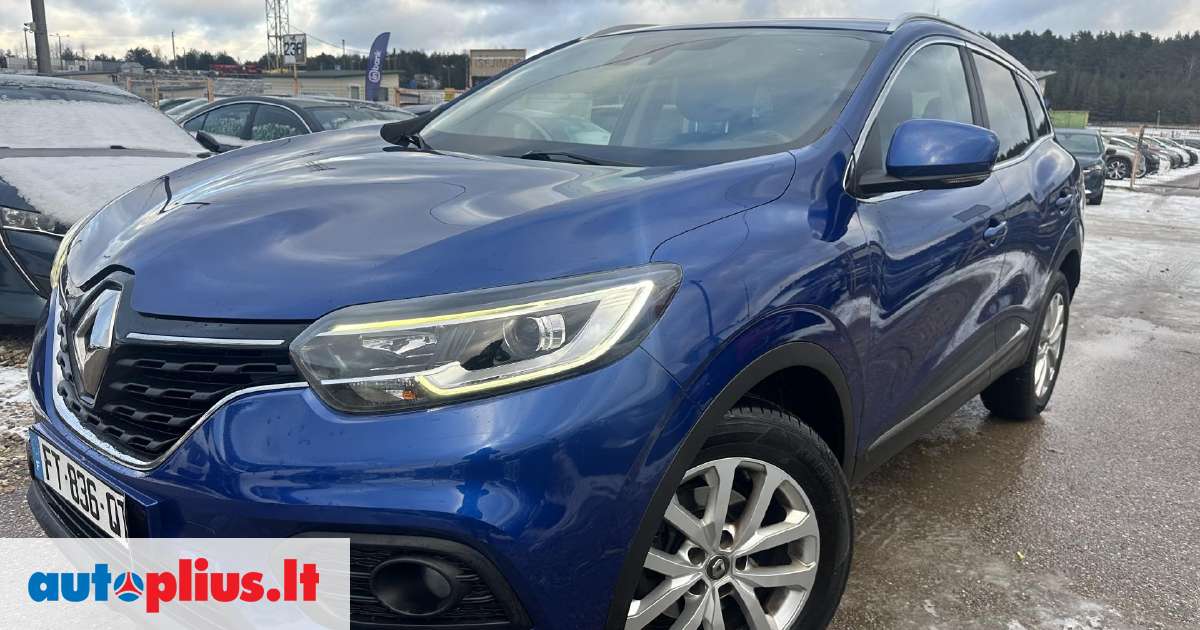 Renault Kadjar, 1.5 l., visureigis / krosoveris 2020-12 m., | A29765609