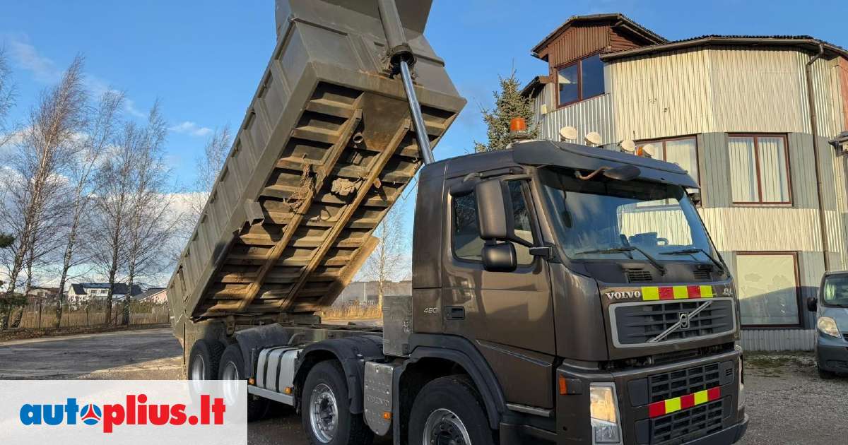 Volvo FM460 8x4, savivarčiai 2010-10 m., | A29767631
