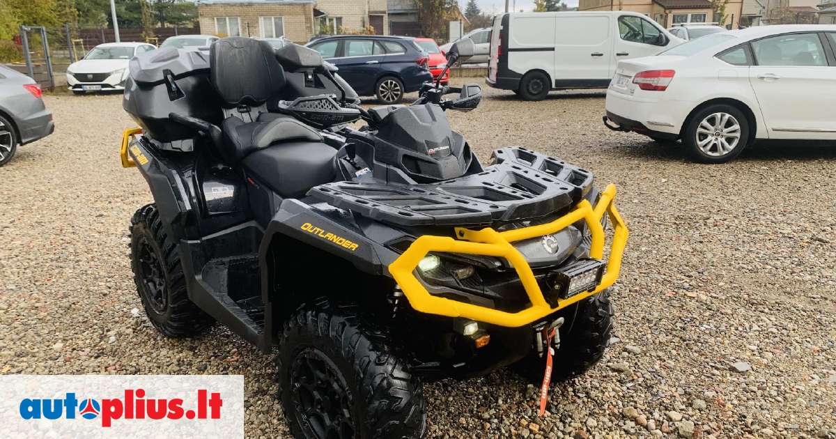 Can-Am Outlander Max 650cc, keturračiai 2023-07 m., | A29768035