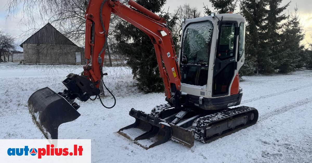 Kubota U25-3FU, mini ekskavatoriai 2012-09 m., | A29768507