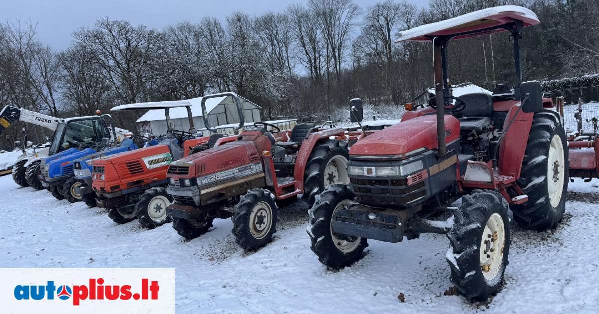 Iseki -Kubota-Mitsubishi-Yanmar, traktoriai | A29768547