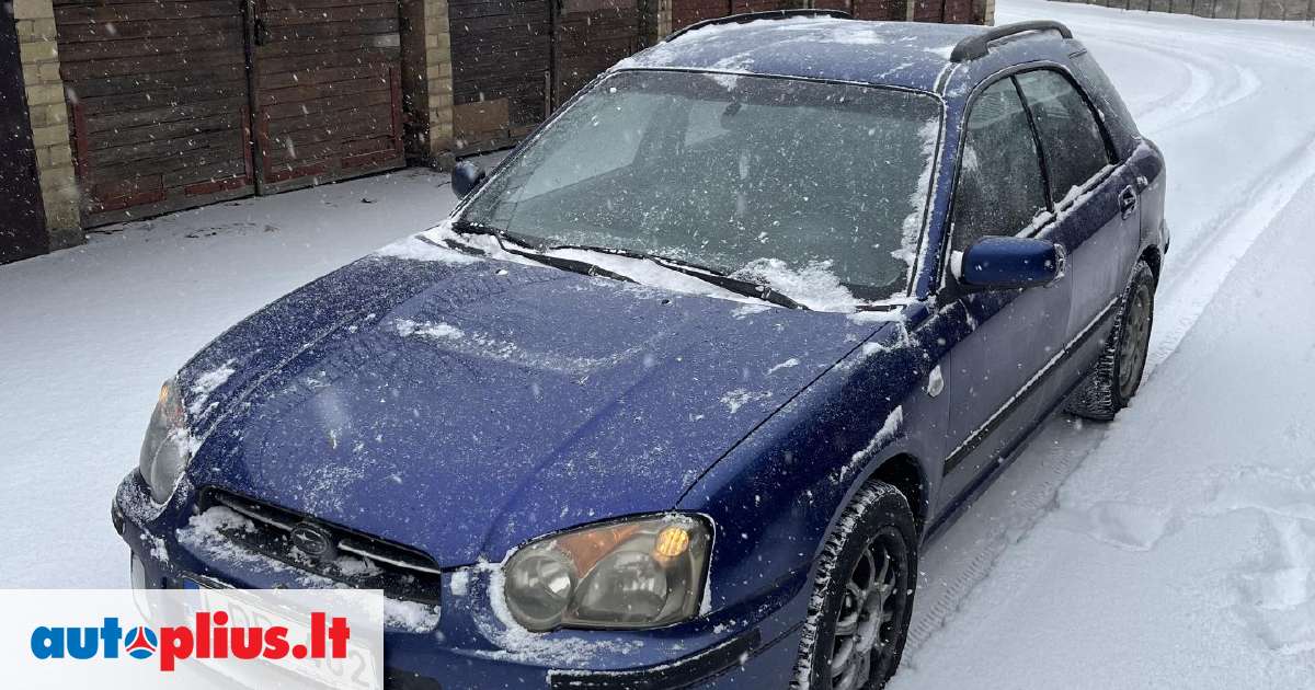 Subaru Impreza, 2.0 l., universalas 2004-05 m., | A29769029
