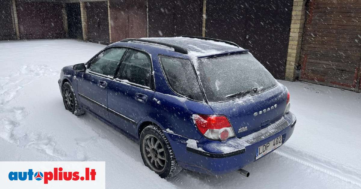 Subaru Impreza, 2.0 l., universalas 2004-05 m., | A29769029