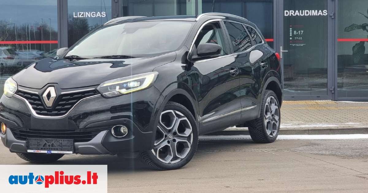 Renault Kadjar, 1.6 l., off-road / crossover 2015-11 m., | A29769313