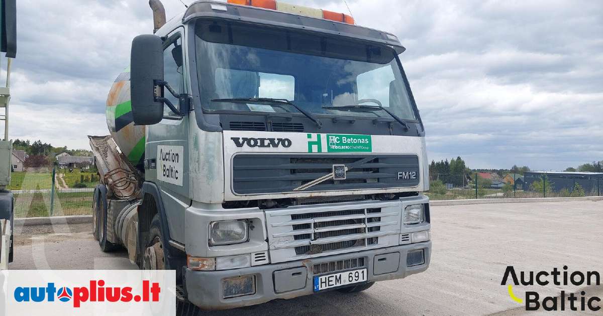 Volvo FM12, betonvežiai 2002 m., | A29770127