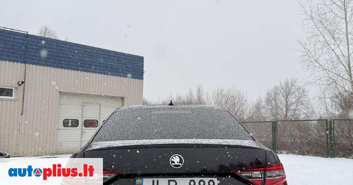 Skoda Superb, 2.0 l., hečbekas 2016-08 m., | A29770571