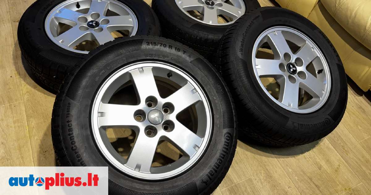 Mitsubishi Outlander su žiem. padangomis, lengvojo lydinio, R16 | A29770731