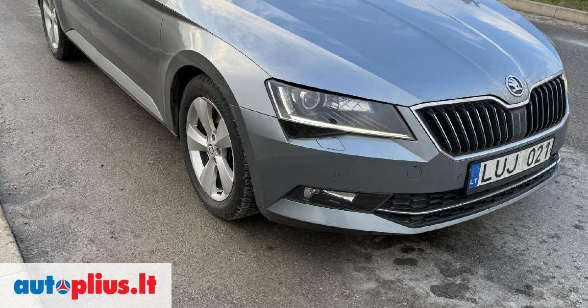 Skoda Superb, 2.0 l., hečbekas 2015-08 m., | A29770913