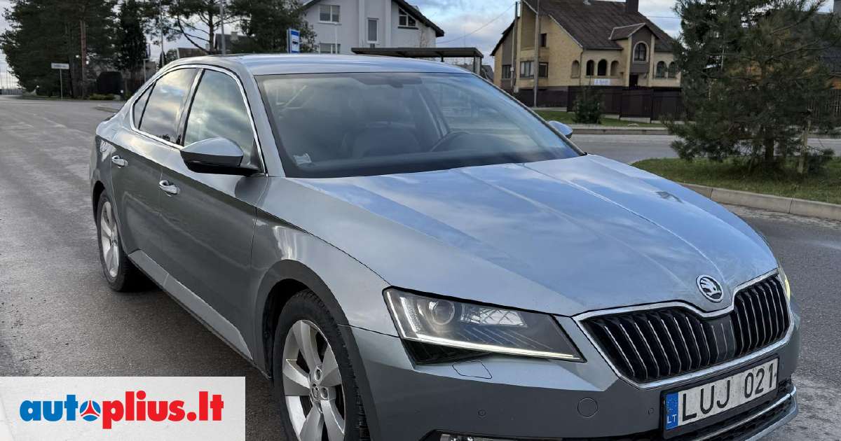 Skoda Superb, 2.0 l., hečbekas 2015-08 m., | A29770913
