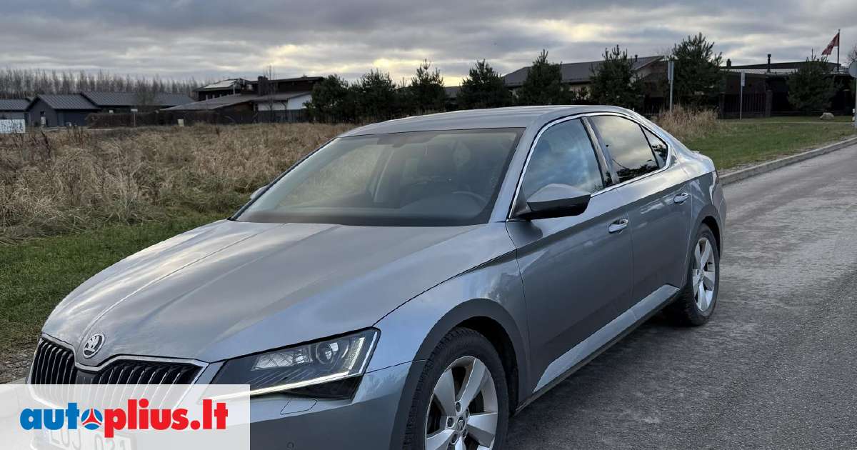 Skoda Superb, 2.0 l., hečbekas 2015-08 m., | A29770913