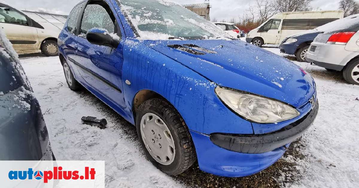 Peugeot 206 for parts. 2026 1 18 pigios dalys vilniuje 37068744056 ...