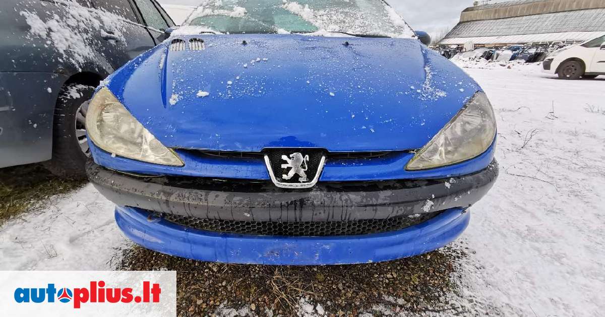 Peugeot 206 for parts. 2026 1 18 pigios dalys vilniuje 37068744056 ...