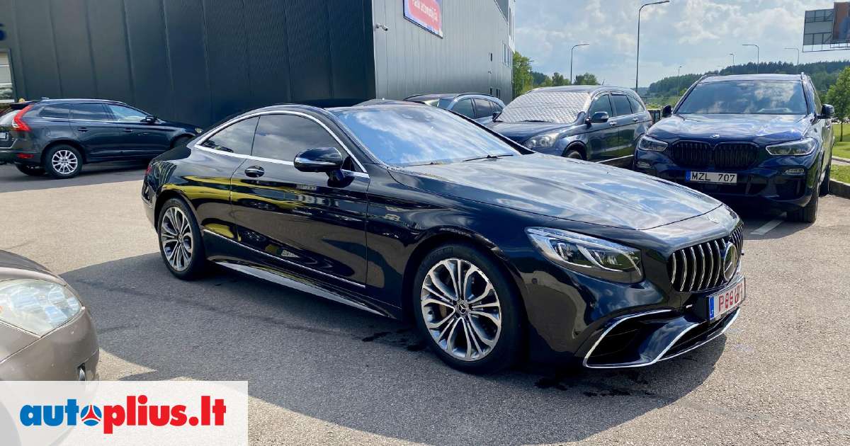 Mercedes-Benz S550, 5.5 l., kupė (coupe) 2016 m., | A29744155