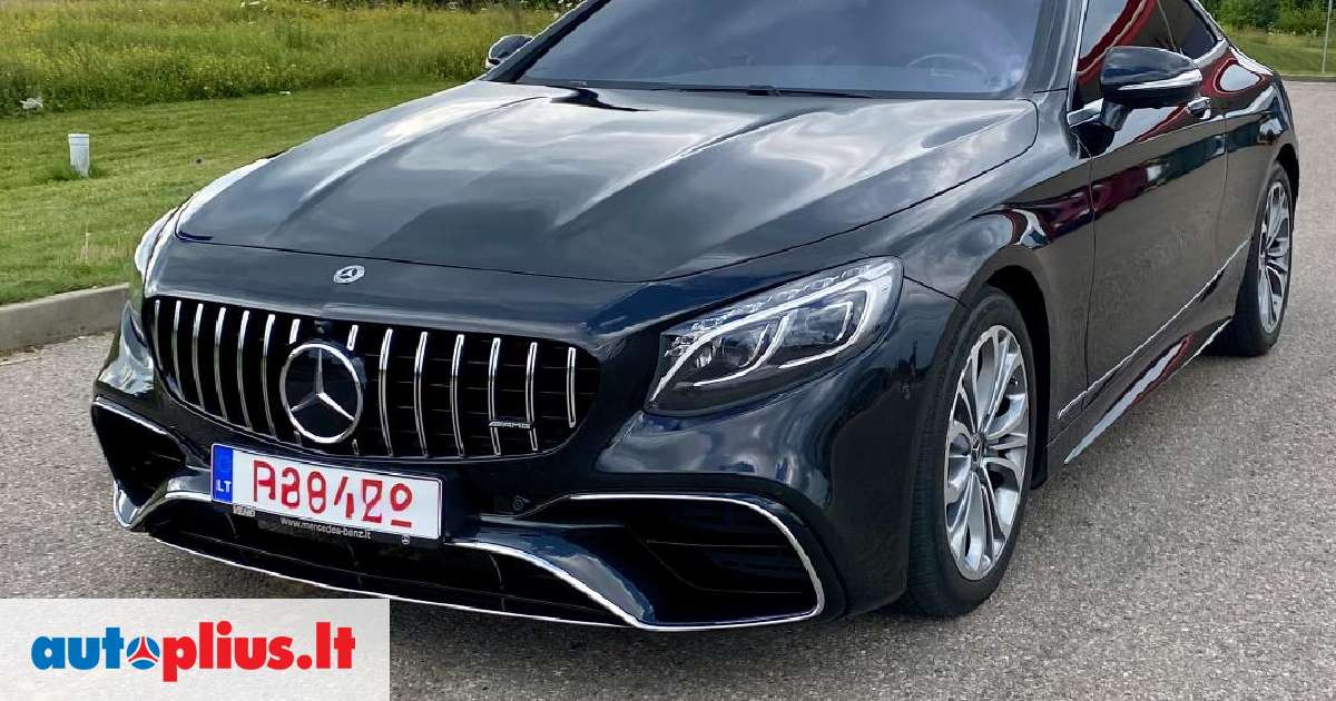 Mercedes-Benz S550, 5.5 l., kupė (coupe) 2016 m., | A29744155