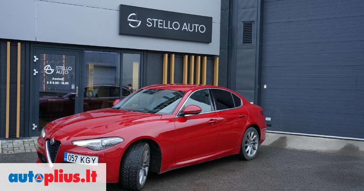 Alfa Romeo Giulia, 2.0 l., sedanas 2020-08 m., | A29782093