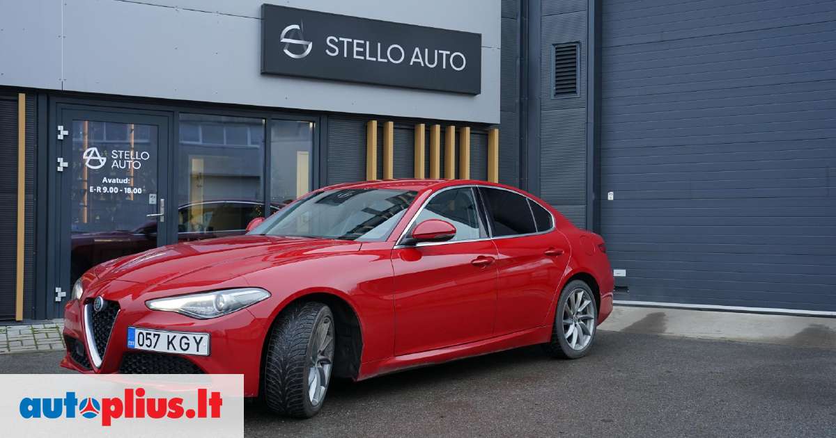 Alfa Romeo Giulia, 2.0 l., sedanas 2020-08 m., | A29782093