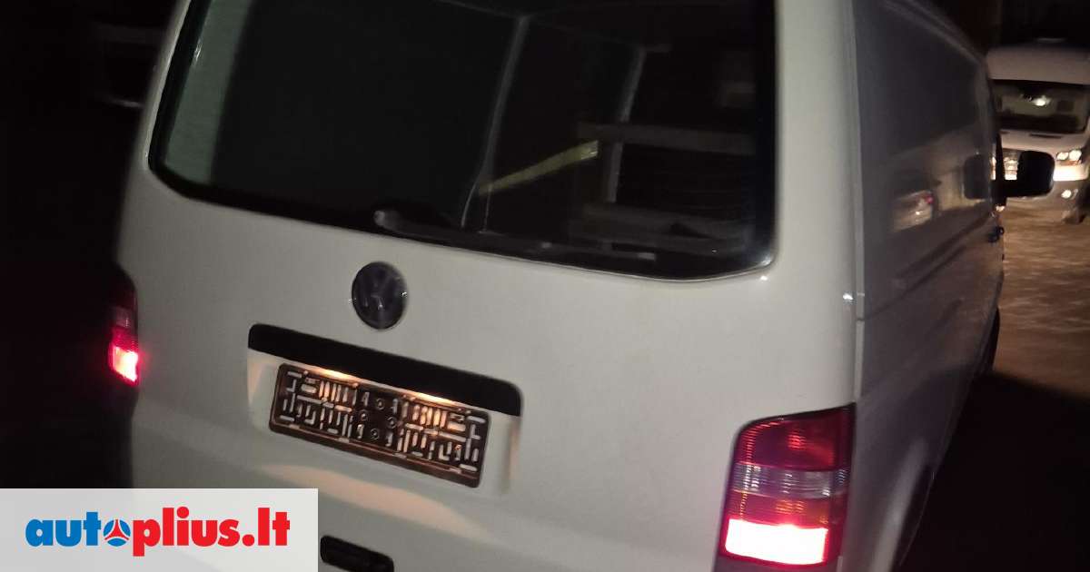Volkswagen Transporter, 2.5 l., preču mikroautobuss 2010-05 m., | A29783771