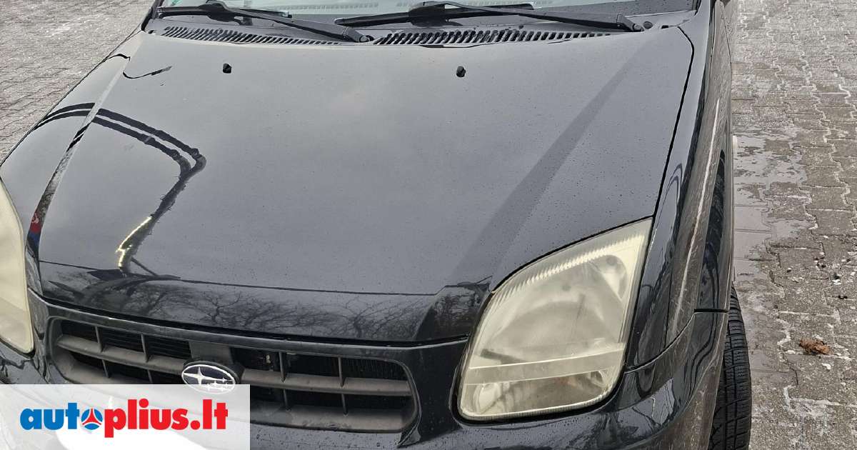 Subaru Justy, 1.3 l., hečbekas 2006-12 m., | A29787577