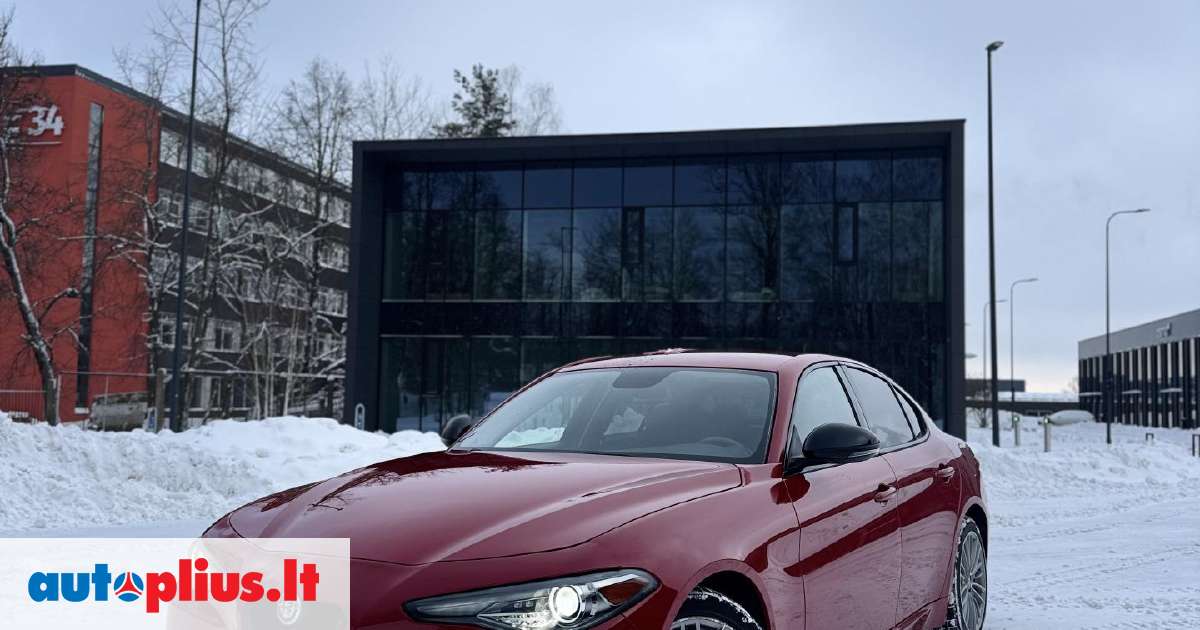 Alfa Romeo Giulia, 2.0 l., sedanas 2017-12 m., | A29787761