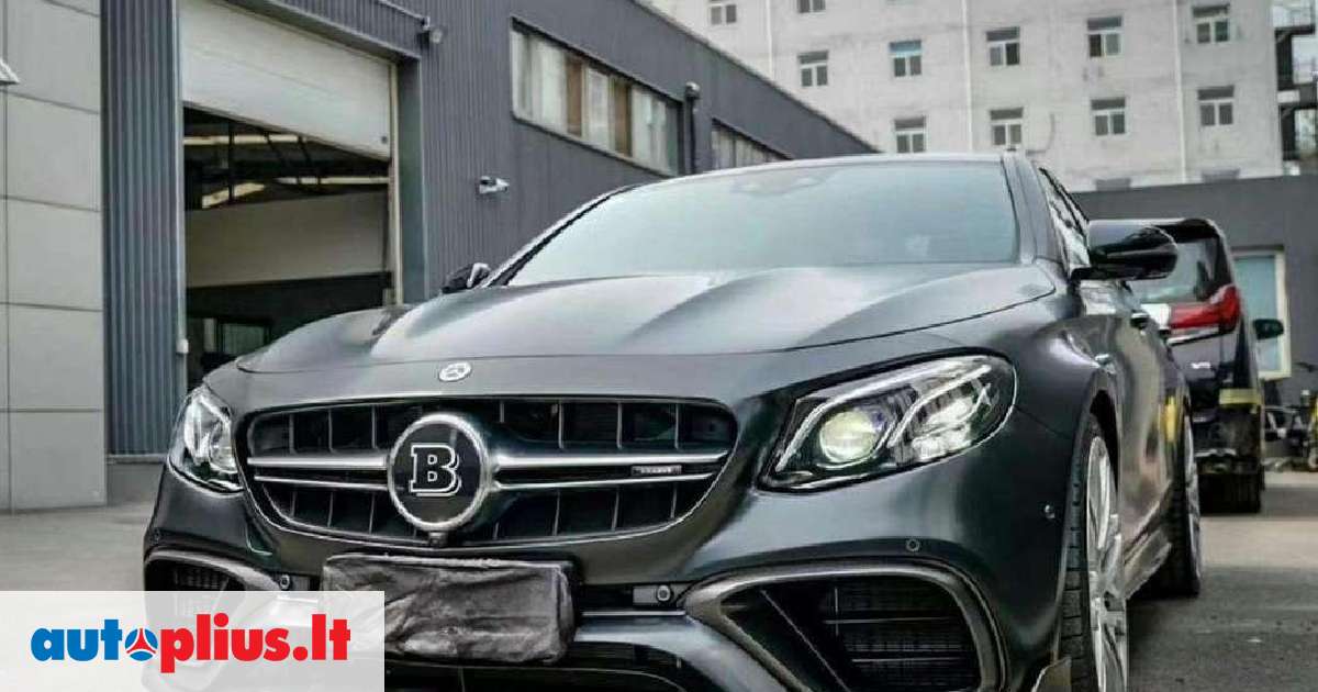 Mercedes-Benz E klasė dalimis. W213 e63 brabus carbon apdailos ...