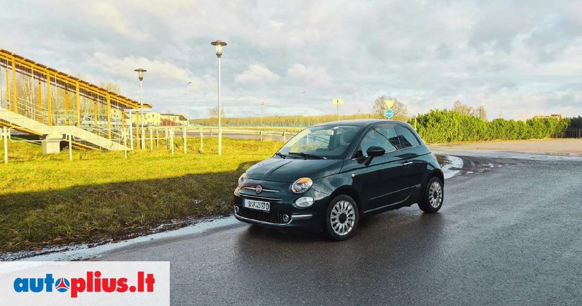 Fiat 500, 1.2 l., hečbekas 2016-05 m., | A29789475