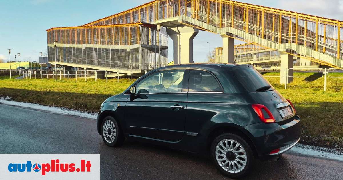 Fiat 500, 1.2 l., hečbekas 2016-05 m., | A29789475